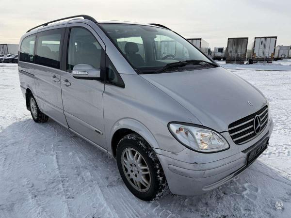 Grey Mercedes-Benz Viano 2006 in Vilnius, with an engine capacity of 2.15 L and mileage of 415 thousand km for 5650 €, photo 3 on AUTOMOTO.COM.LV