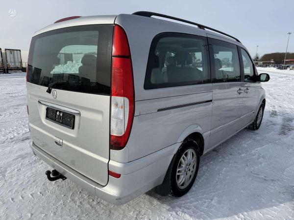 Grey Mercedes-Benz Viano 2006 in Vilnius, with an engine capacity of 2.15 L and mileage of 415 thousand km for 5650 €, photo 4 on AUTOMOTO.COM.LV