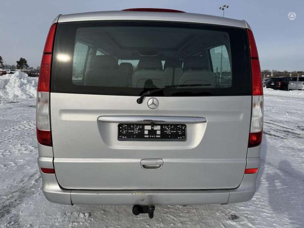 Grey Mercedes-Benz Viano 2006 in Vilnius, with an engine capacity of 2.15 L and mileage of 415 thousand km for 5650 €, photo 5 on AUTOMOTO.COM.LV
