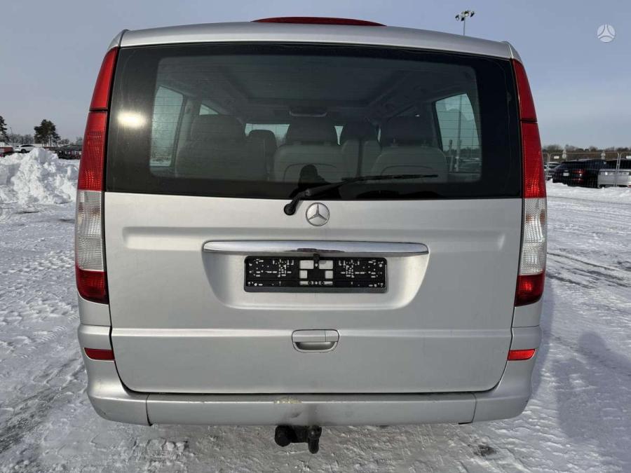 Pelēks Mercedes-Benz Viano 2006 Viļņa, ar dzinēja tilpumu 2.15 L un nobraukumu 415 tūkst. km par 5650 €, foto 5 vietnē AUTOMOTO.COM.LV