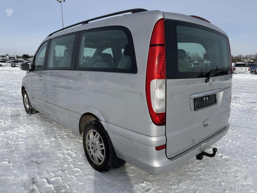 Pelēks Mercedes-Benz Viano 2006 Viļņa, ar dzinēja tilpumu 2.15 L un nobraukumu 415 tūkst. km par 5650 €, foto 6 vietnē AUTOMOTO.COM.LV