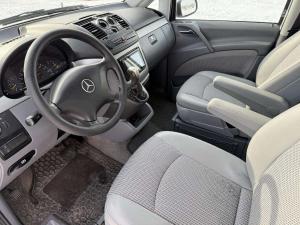 Pelēks Mercedes-Benz Viano 2006 Viļņa, ar dzinēja tilpumu 2.15 L un nobraukumu 415 tūkst. km par 5650 €, foto 7 vietnē AUTOMOTO.COM.LV