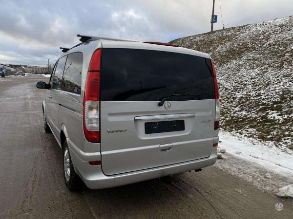 Pelēks Mercedes-Benz Viano 2007 Viļņa, ar dzinēja tilpumu 2.20 L un nobraukumu 398 tūkst. km par 5700 €, foto 3 vietnē AUTOMOTO.COM.LV