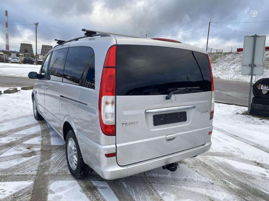 Pelēks Mercedes-Benz Viano 2007 Viļņa, ar dzinēja tilpumu 2.20 L un nobraukumu 398 tūkst. km par 5700 €, foto 5 vietnē AUTOMOTO.COM.LV