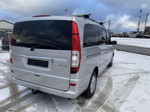 Pelēks Mercedes-Benz Viano 2007 Viļņa, ar dzinēja tilpumu 2.20 L un nobraukumu 398 tūkst. km par 5700 €, foto 7 vietnē AUTOMOTO.COM.LV