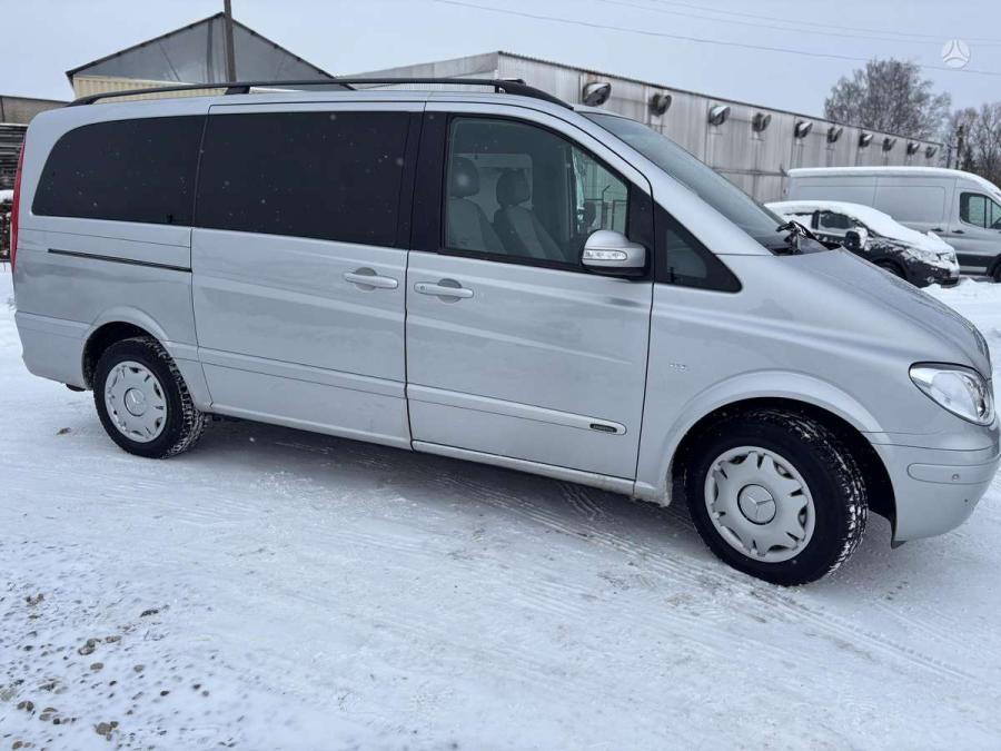 Grey Mercedes-Benz Viano 2007 in Taurage, with an engine capacity of 2.99 L and mileage of 257 thousand km for 7200 €, photo 2 on AUTOMOTO.COM.LV