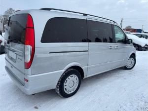 Grey Mercedes-Benz Viano 2007 in Taurage, with an engine capacity of 2.99 L and mileage of 257 thousand km for 7200 €, photo 7 on AUTOMOTO.COM.LV