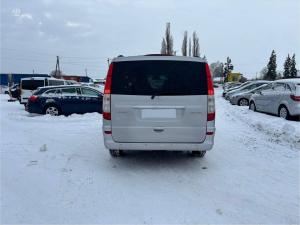 Grey Mercedes-Benz Viano 2007 in Taurage, with an engine capacity of 2.99 L and mileage of 257 thousand km for 7200 €, photo 8 on AUTOMOTO.COM.LV