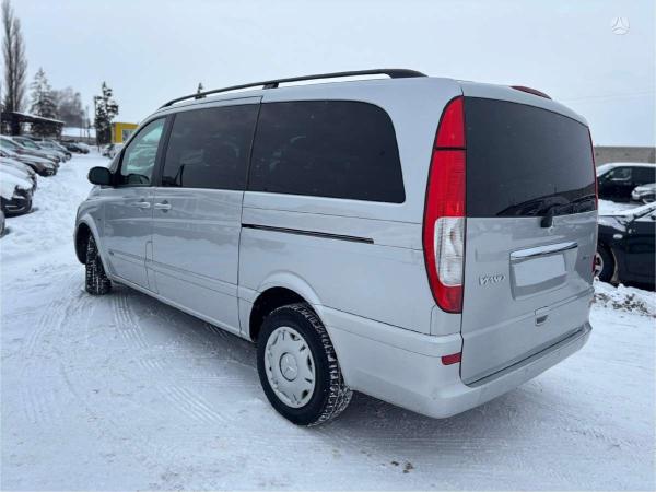 Grey Mercedes-Benz Viano 2007 in Taurage, with an engine capacity of 2.99 L and mileage of 257 thousand km for 7200 €, photo 10 on AUTOMOTO.COM.LV