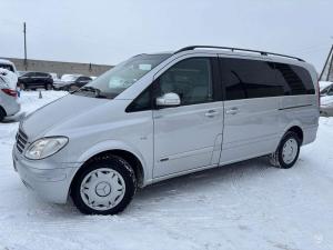 Grey Mercedes-Benz Viano 2007 in Taurage, with an engine capacity of 2.99 L and mileage of 257 thousand km for 7200 €, photo 12 on AUTOMOTO.COM.LV