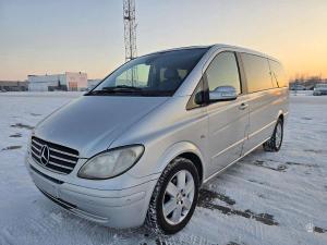 Pelēks Mercedes-Benz Viano 2007 Marijampole, ar dzinēja tilpumu 3.00 L un nobraukumu 215 tūkst. km par 4950 €, foto  vietnē AUTOMOTO.COM.LV