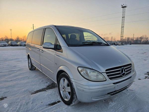 Grey Mercedes-Benz Viano 2007 in Marijampole, with an engine capacity of 3.00 L and mileage of 215 thousand km for 4950 €, photo 2 on AUTOMOTO.COM.LV