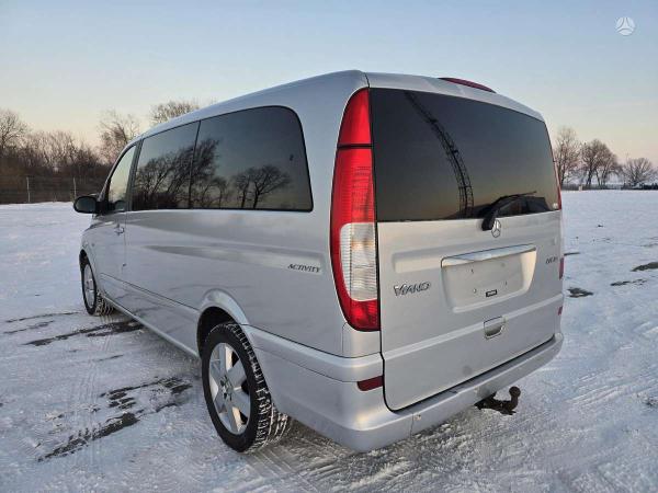 Grey Mercedes-Benz Viano 2007 in Marijampole, with an engine capacity of 3.00 L and mileage of 215 thousand km for 4950 €, photo 5 on AUTOMOTO.COM.LV