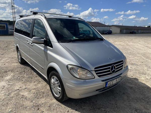 Pelēks Mercedes-Benz Viano 2007 Viļņa, ar dzinēja tilpumu 2.15 L un nobraukumu 399 tūkst. km par 4800 €, foto 1 vietnē AUTOMOTO.COM.LV