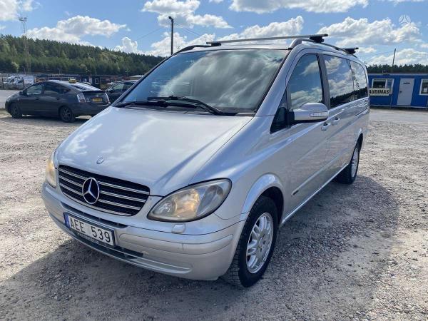 Pelēks Mercedes-Benz Viano 2007 Viļņa, ar dzinēja tilpumu 2.15 L un nobraukumu 399 tūkst. km par 4800 €, foto 3 vietnē AUTOMOTO.COM.LV