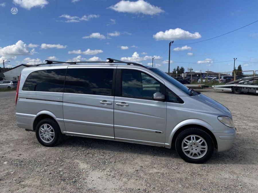 Pelēks Mercedes-Benz Viano 2007 Viļņa, ar dzinēja tilpumu 2.15 L un nobraukumu 399 tūkst. km par 4800 €, foto 8 vietnē AUTOMOTO.COM.LV