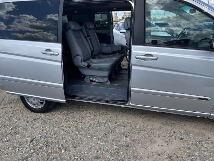 Pelēks Mercedes-Benz Viano 2007 Viļņa, ar dzinēja tilpumu 2.15 L un nobraukumu 399 tūkst. km par 4800 €, foto 13 vietnē AUTOMOTO.COM.LV