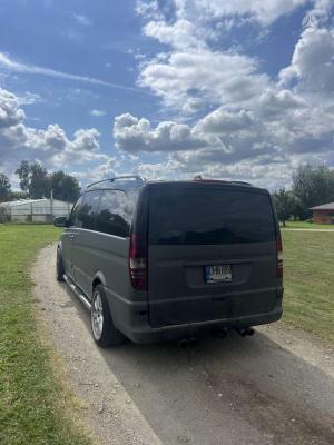 Pelēks Mercedes-Benz Viano 2008 Alīta, ar dzinēja tilpumu 2.20 L un nobraukumu 480 tūkst. km par 2800 €, foto 4 vietnē AUTOMOTO.COM.LV
