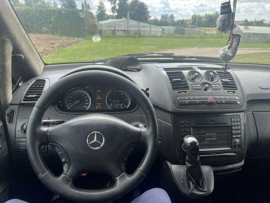 Pelēks Mercedes-Benz Viano 2008 Alīta, ar dzinēja tilpumu 2.20 L un nobraukumu 480 tūkst. km par 2800 €, foto 6 vietnē AUTOMOTO.COM.LV