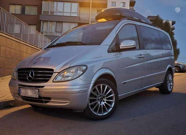 Pelēks Mercedes-Benz Viano 2009 Klaipėda, ar dzinēja tilpumu 2.15 L un nobraukumu 232 tūkst. km par 7600 €, foto 1 vietnē AUTOMOTO.COM.LV