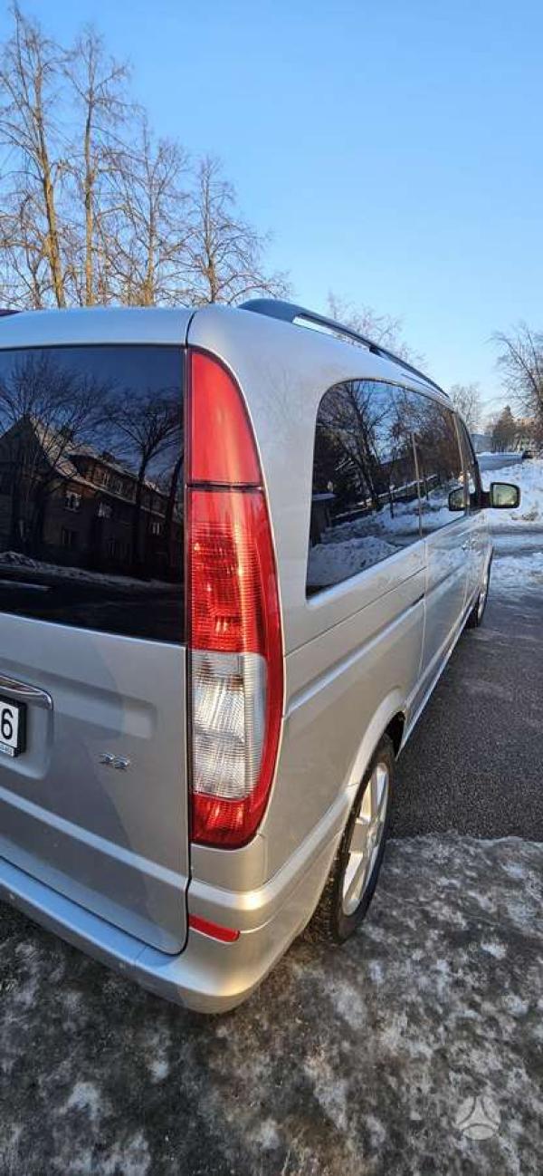 Pelēks Mercedes-Benz Viano 2009 Klaipėda, ar dzinēja tilpumu 2.15 L un nobraukumu 232 tūkst. km par 7600 €, foto 4 vietnē AUTOMOTO.COM.LV