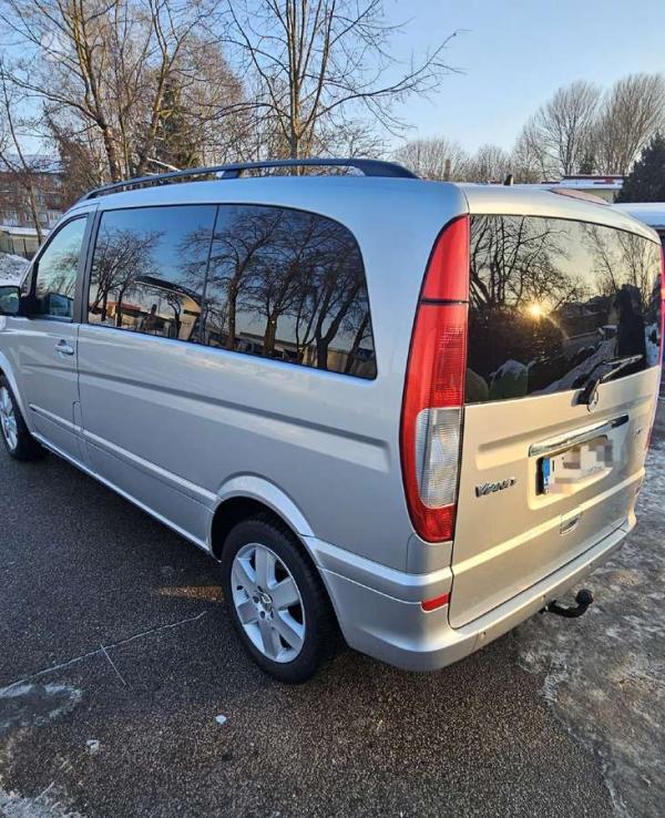 Pelēks Mercedes-Benz Viano 2009 Klaipėda, ar dzinēja tilpumu 2.15 L un nobraukumu 232 tūkst. km par 7600 €, foto 5 vietnē AUTOMOTO.COM.LV