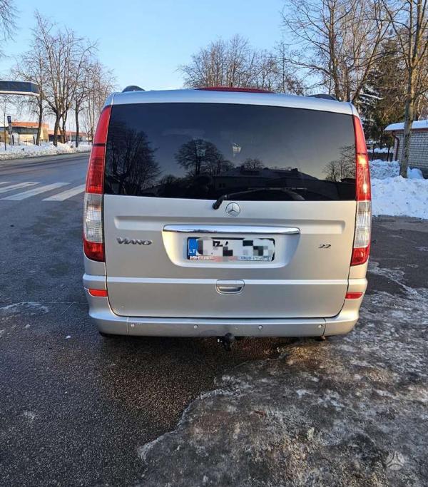 Pelēks Mercedes-Benz Viano 2009 Klaipėda, ar dzinēja tilpumu 2.15 L un nobraukumu 232 tūkst. km par 7600 €, foto 7 vietnē AUTOMOTO.COM.LV