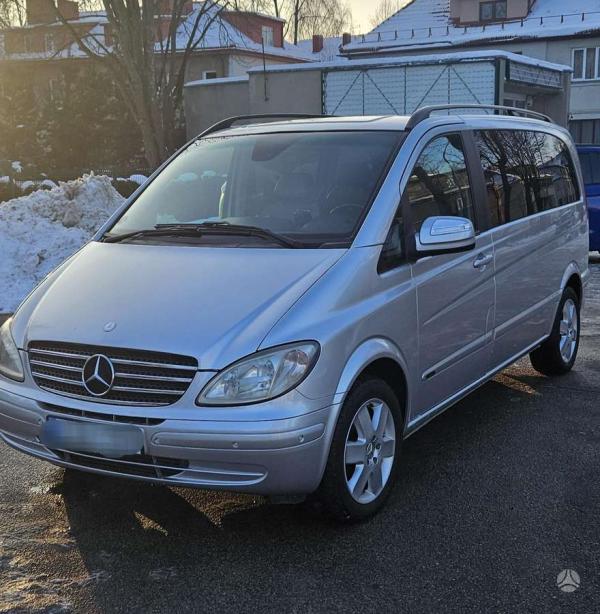 Pelēks Mercedes-Benz Viano 2009 Klaipėda, ar dzinēja tilpumu 2.15 L un nobraukumu 232 tūkst. km par 7600 €, foto 8 vietnē AUTOMOTO.COM.LV