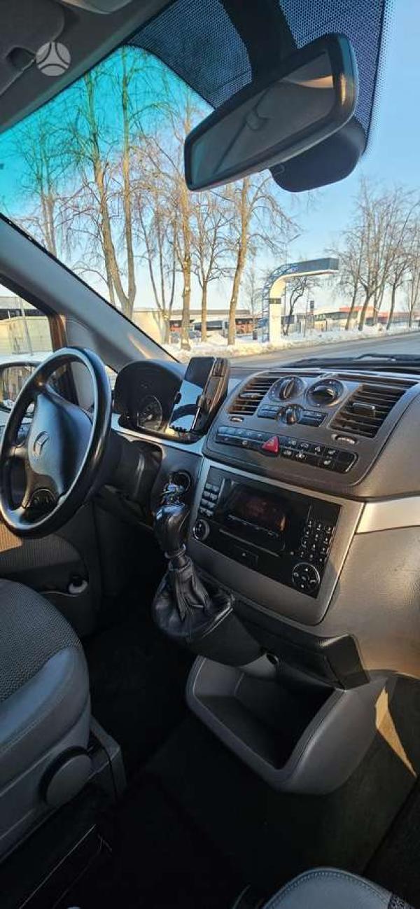 Pelēks Mercedes-Benz Viano 2009 Klaipėda, ar dzinēja tilpumu 2.15 L un nobraukumu 232 tūkst. km par 7600 €, foto 9 vietnē AUTOMOTO.COM.LV
