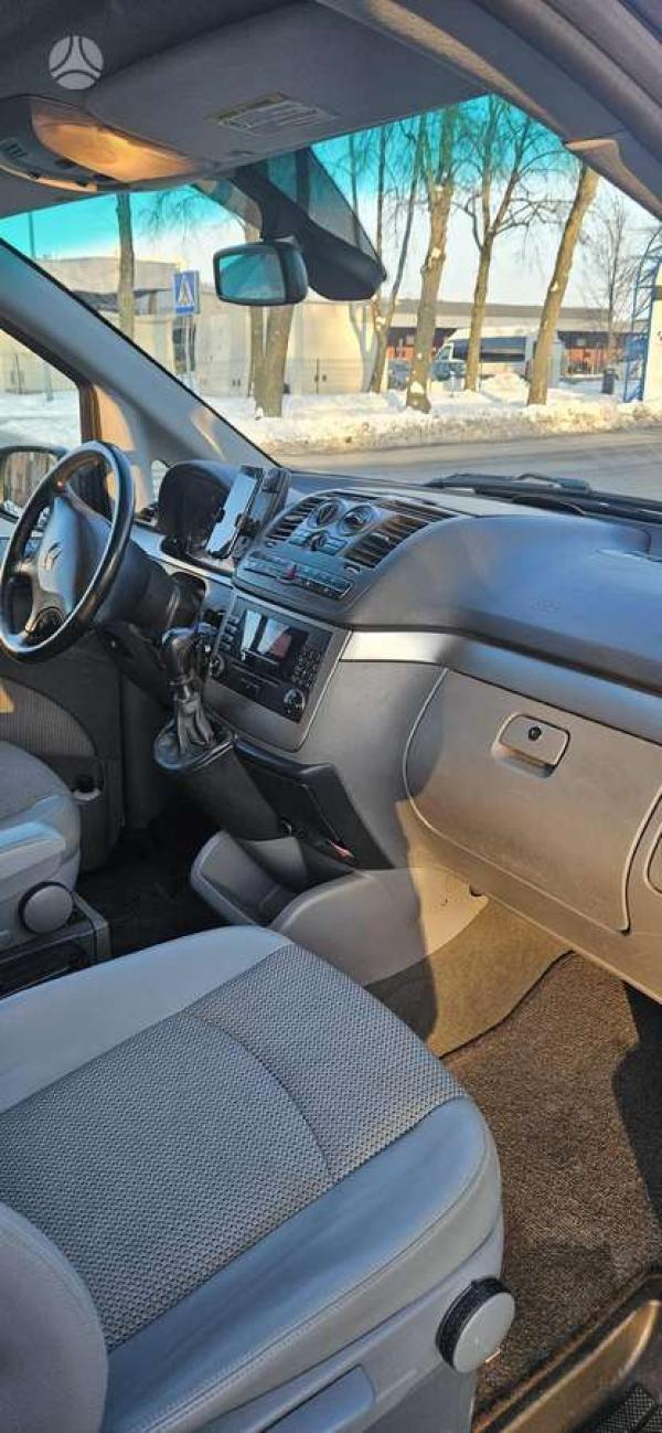 Pelēks Mercedes-Benz Viano 2009 Klaipėda, ar dzinēja tilpumu 2.15 L un nobraukumu 232 tūkst. km par 7600 €, foto 10 vietnē AUTOMOTO.COM.LV