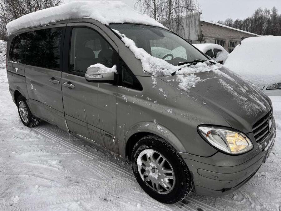 Pelēks Mercedes-Benz Viano 2009 Tauragė, ar dzinēja tilpumu 2.15 L un nobraukumu 285 tūkst. km par 6000 €, foto 1 vietnē AUTOMOTO.COM.LV