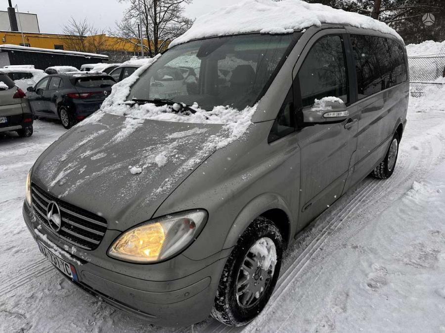 Pelēks Mercedes-Benz Viano 2009 Tauragė, ar dzinēja tilpumu 2.15 L un nobraukumu 285 tūkst. km par 6000 €, foto 2 vietnē AUTOMOTO.COM.LV