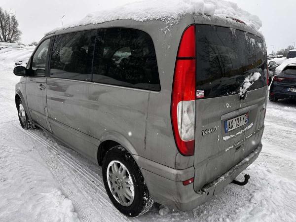 Grey Mercedes-Benz Viano 2009 in Taurage, with an engine capacity of 2.15 L and mileage of 285 thousand km for 6000 €, photo 4 on AUTOMOTO.COM.LV
