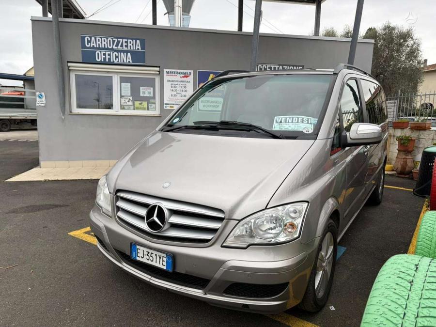 Pelēks Mercedes-Benz Viano 2011 Pasvalys, ar dzinēja tilpumu 2.99 L un nobraukumu 209 tūkst. km par 11500 €, foto 1 vietnē AUTOMOTO.COM.LV