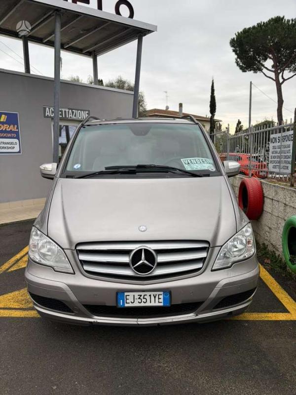 Pelēks Mercedes-Benz Viano 2011 Pasvalys, ar dzinēja tilpumu 2.99 L un nobraukumu 209 tūkst. km par 11500 €, foto 2 vietnē AUTOMOTO.COM.LV