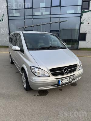 Pelēks Mercedes-Benz Viano 2003 Liepāja, ar dzinēja tilpumu 2.20 L un nobraukumu 216 tūkst. km par 4650 €, foto  vietnē AUTOMOTO.COM.LV