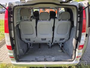 Pelēks Mercedes-Benz Viano 2004 Rīga, ar dzinēja tilpumu 2.20 L un nobraukumu 315 tūkst. km par 4300 €, foto 5 vietnē AUTOMOTO.COM.LV