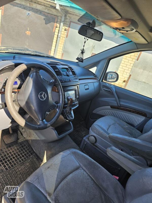 Pelēks Mercedes-Benz Viano 2004 Kauņa, ar dzinēja tilpumu 2.20 L un nobraukumu 395 tūkst. km par 2500 €, foto 7 vietnē AUTOMOTO.COM.LV
