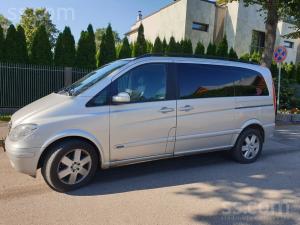 Pelēks Mercedes-Benz Viano 2004 Rīga, ar dzinēja tilpumu 2.20 L un nobraukumu 110 tūkst. km par 14000 €, foto  vietnē AUTOMOTO.COM.LV