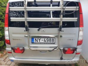 Pelēks Mercedes-Benz Viano 2004 Rīga, ar dzinēja tilpumu 2.20 L un nobraukumu 110 tūkst. km par 14000 €, foto 6 vietnē AUTOMOTO.COM.LV