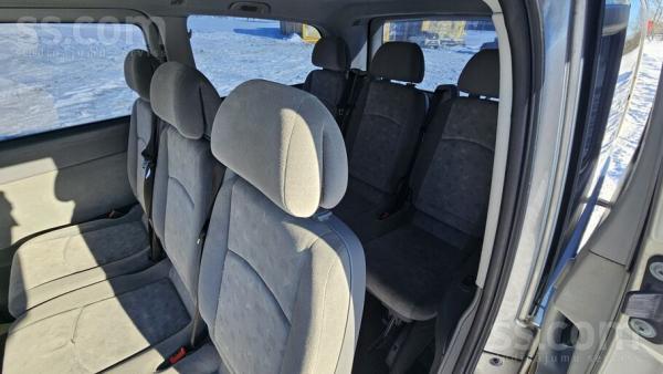 Grey Mercedes-Benz Viano 2005 in Valka, with an engine capacity of 2.20 L and mileage of 445 thousand km for 2300 €, photo 7 on AUTOMOTO.COM.LV