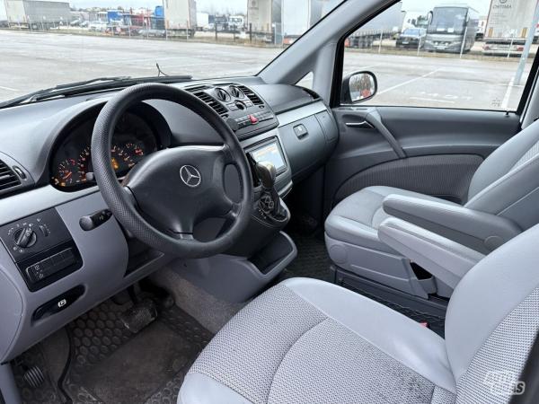 Pelēks Mercedes-Benz Viano 2006 Viļņa, ar dzinēja tilpumu 2.10 L un nobraukumu 415 tūkst. km par 6450 €, foto 5 vietnē AUTOMOTO.COM.LV
