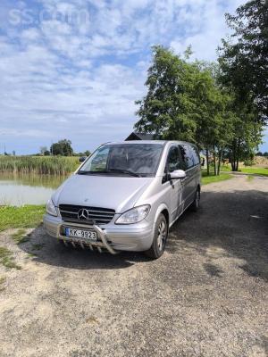 Pelēks Mercedes-Benz Viano 2006 Saldus, ar dzinēja tilpumu 2.20 L un nobraukumu 407 tūkst. km par 5000 €, foto  vietnē AUTOMOTO.COM.LV