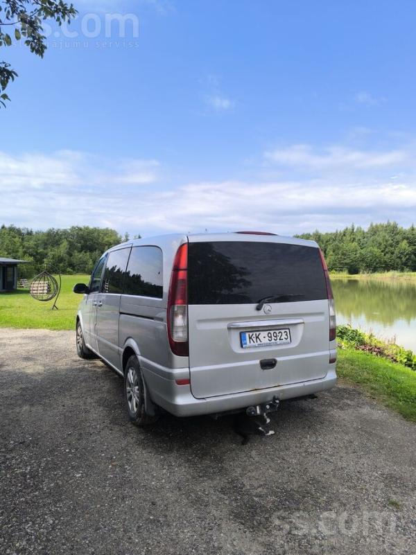 Grey Mercedes-Benz Viano 2006 in Saldus, with an engine capacity of 2.20 L and mileage of 407 thousand km for 5000 €, photo 2 on AUTOMOTO.COM.LV