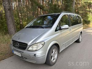 Pelēks Mercedes-Benz Viano 2006 Jūrmala, ar dzinēja tilpumu 2.10 L un nobraukumu 382 tūkst. km par 3200 €, foto  vietnē AUTOMOTO.COM.LV