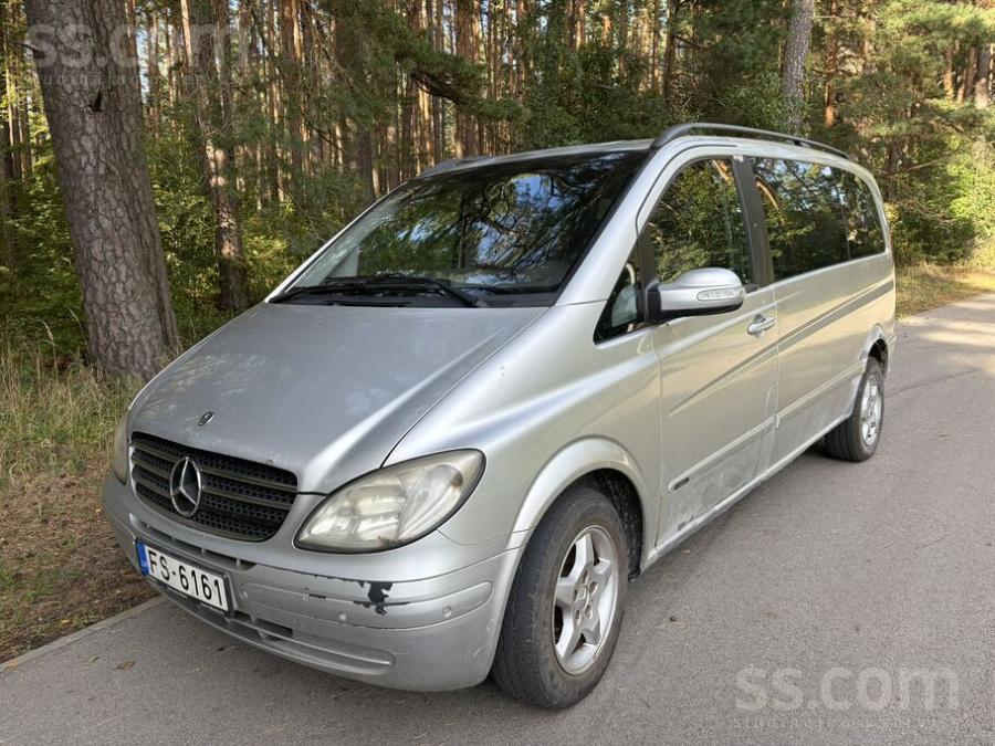 Pelēks Mercedes-Benz Viano 2006 Jūrmala, ar dzinēja tilpumu 2.10 L un nobraukumu 382 tūkst. km par 3200 €, foto 1 vietnē AUTOMOTO.COM.LV