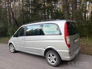 Pelēks Mercedes-Benz Viano 2006 Jūrmala, ar dzinēja tilpumu 2.10 L un nobraukumu 382 tūkst. km par 3200 €, foto 3 vietnē AUTOMOTO.COM.LV