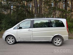 Pelēks Mercedes-Benz Viano 2006 Jūrmala, ar dzinēja tilpumu 2.10 L un nobraukumu 382 tūkst. km par 3200 €, foto 4 vietnē AUTOMOTO.COM.LV