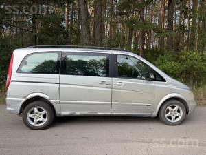 Pelēks Mercedes-Benz Viano 2006 Jūrmala, ar dzinēja tilpumu 2.10 L un nobraukumu 382 tūkst. km par 3200 €, foto 5 vietnē AUTOMOTO.COM.LV