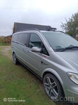 Pelēks Mercedes-Benz Viano 2007 Valmiera, ar dzinēja tilpumu 3.00 L un nobraukumu 421 tūkst. km par 7000 €, foto 4 vietnē AUTOMOTO.COM.LV